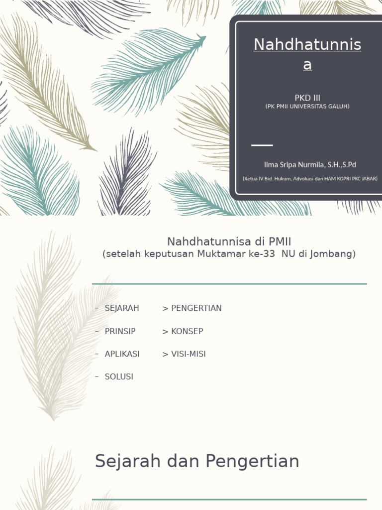 Nahdhatunnisa PKD | PDF