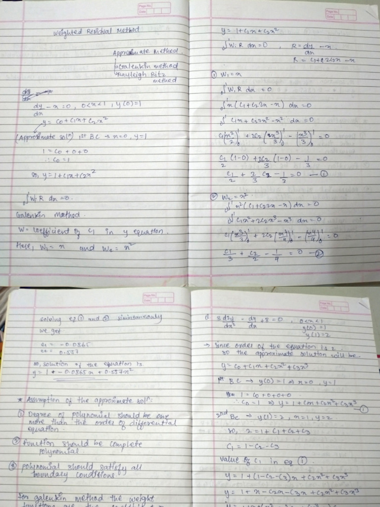 FEA NOTES 20-Aug-2024 20-20-25 | PDF