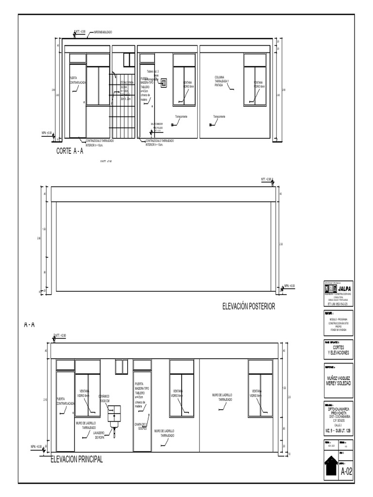 Arquitectura Modelo Atipico Layout1 2 | PDF
