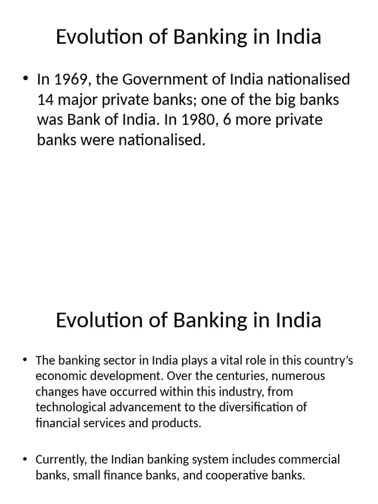 Evolution of Bank | PDF