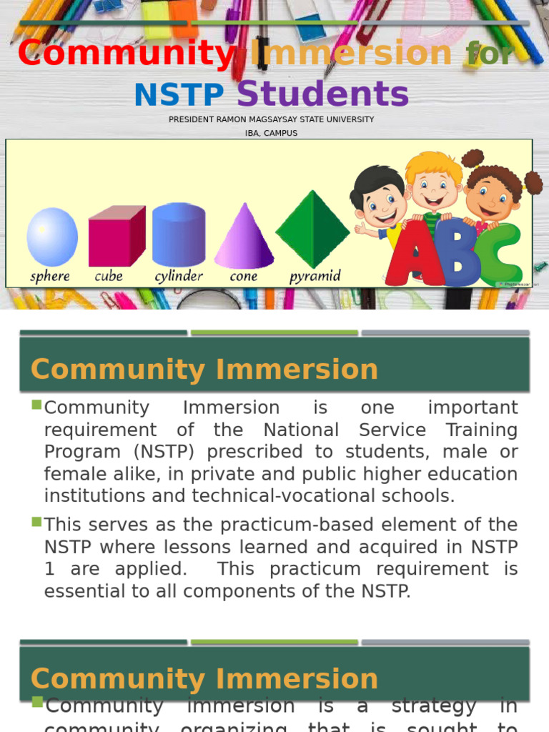 NSTP Lecture v.1 | PDF