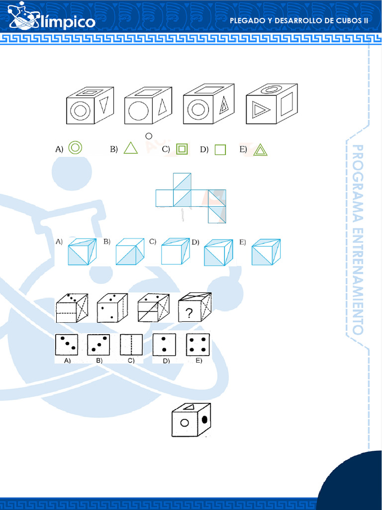 Plegado y Desarrollo de Cubos Ii | PDF