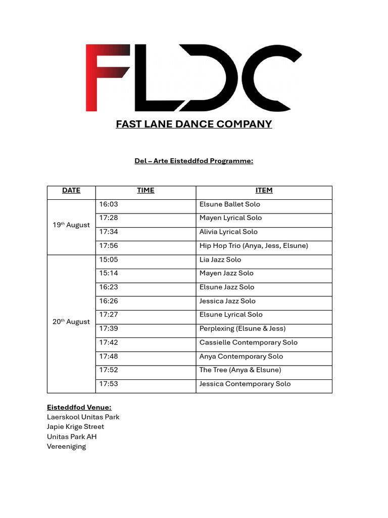 Del - Arte Eisteddfod - August 2024 | PDF