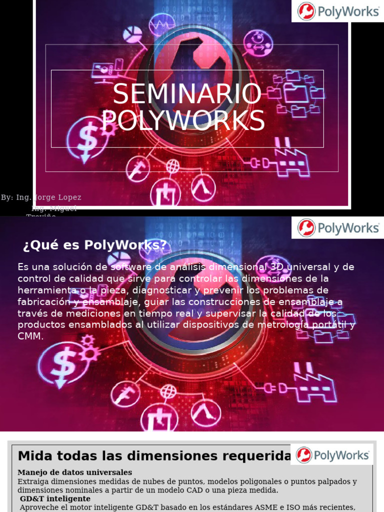 Seminario de Metrología 3D PolyWorks | PDF | Technology & Engineering