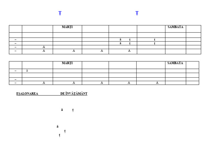 Orar Curs Instructor Sportiv August 2024 | PDF