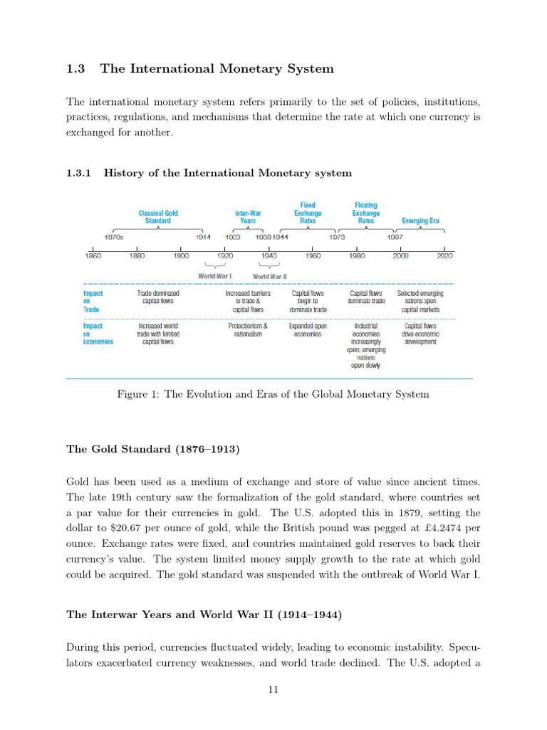 International Monetary System | PDF | Bretton Woods System | Exchange Rate