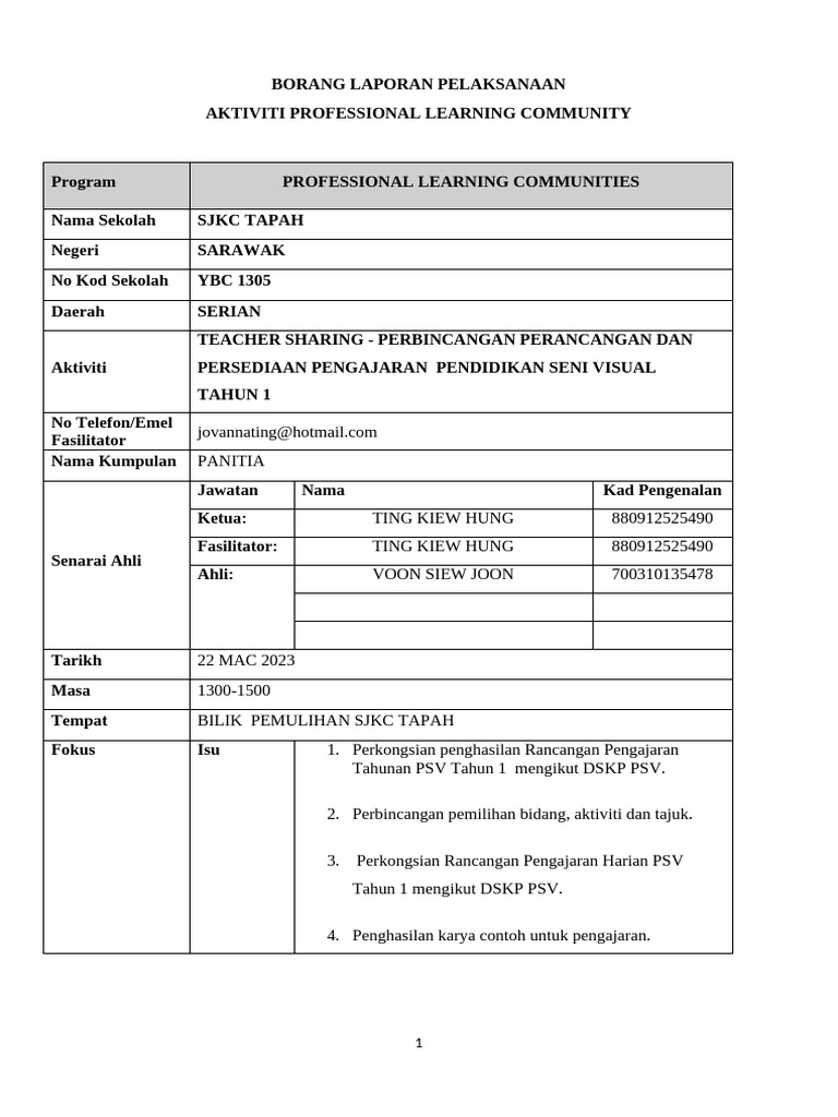 Laporan PLC PSV 1 | PDF