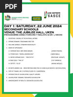 Sasce 2025 Running Order Programme-Provincial Elimination Round - Final ...