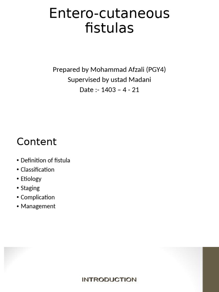 Presentation 1 ECF | PDF