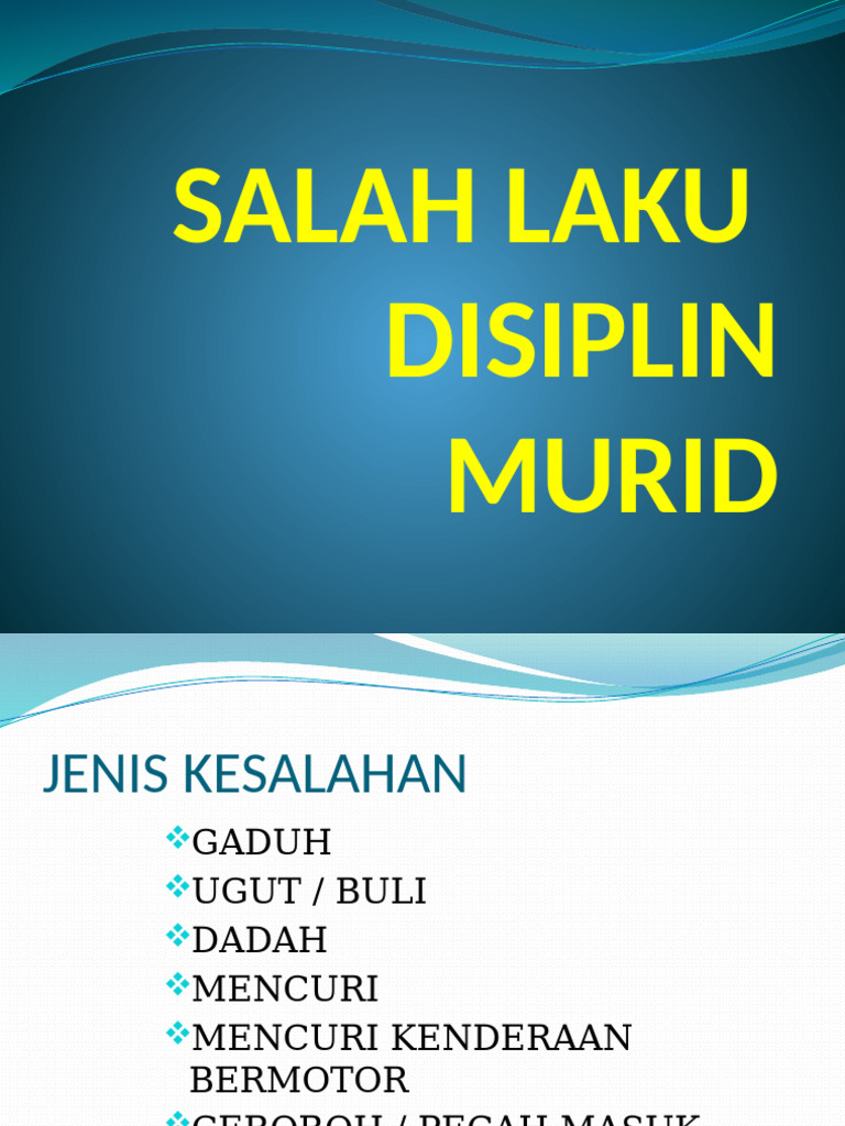 Disiplin | PDF
