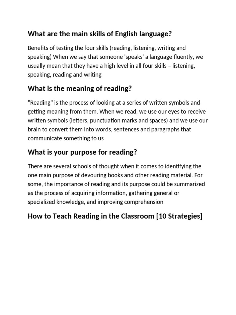 Reading | PDF