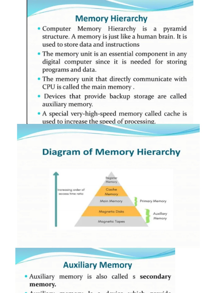 Memory Hierarchy | PDF