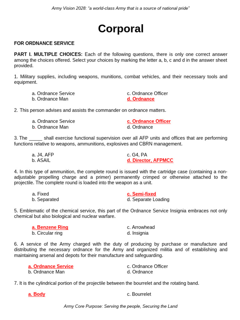 PROFEX REVIEWER OS - CPL (Key) | PDF