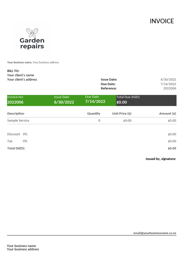 Invoice AUS Stripe | PDF
