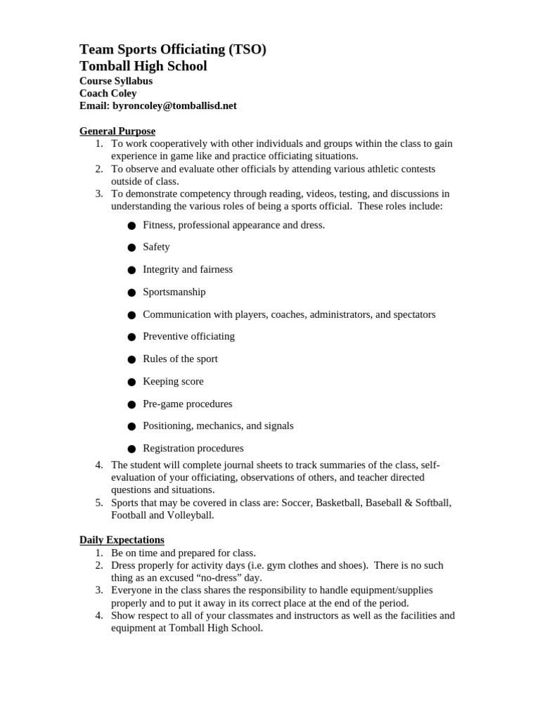 TSO Syllabus 2425 | PDF