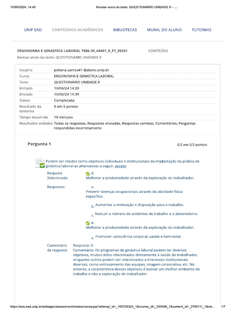 questionario 2 | PDF
