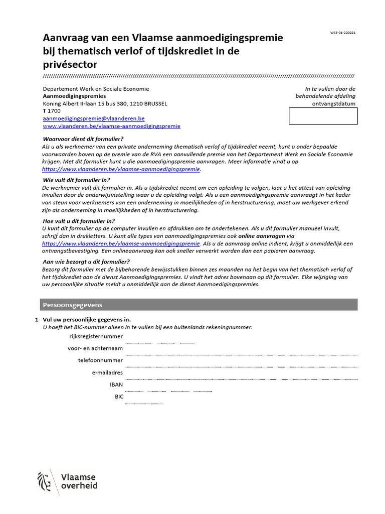 Aanvraagformulier Awap PR Maart21 | PDF