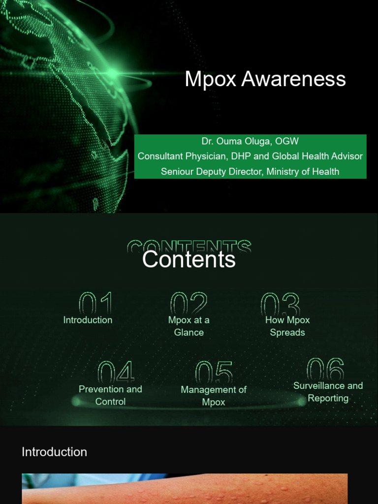 Mpox Guide for Health Professionals | PDF | Medical Statistics | Viral Diseases