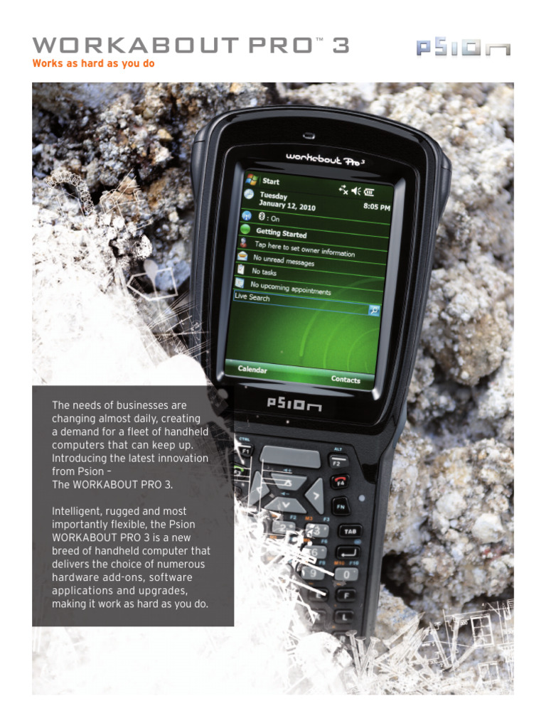 WORKABOUTPRO3 Spec Sheet NA EN | PDF