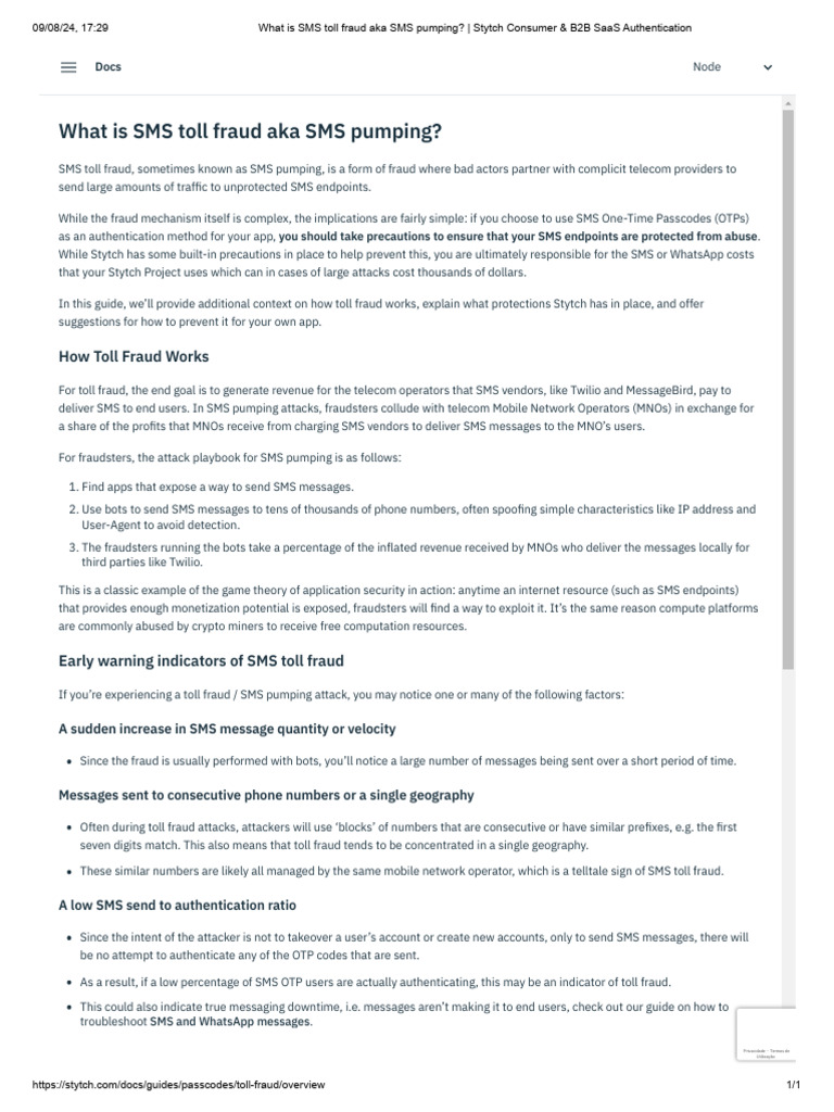 Understanding SMS Toll Fraud Risks | PDF | Fraud | Telecommunications