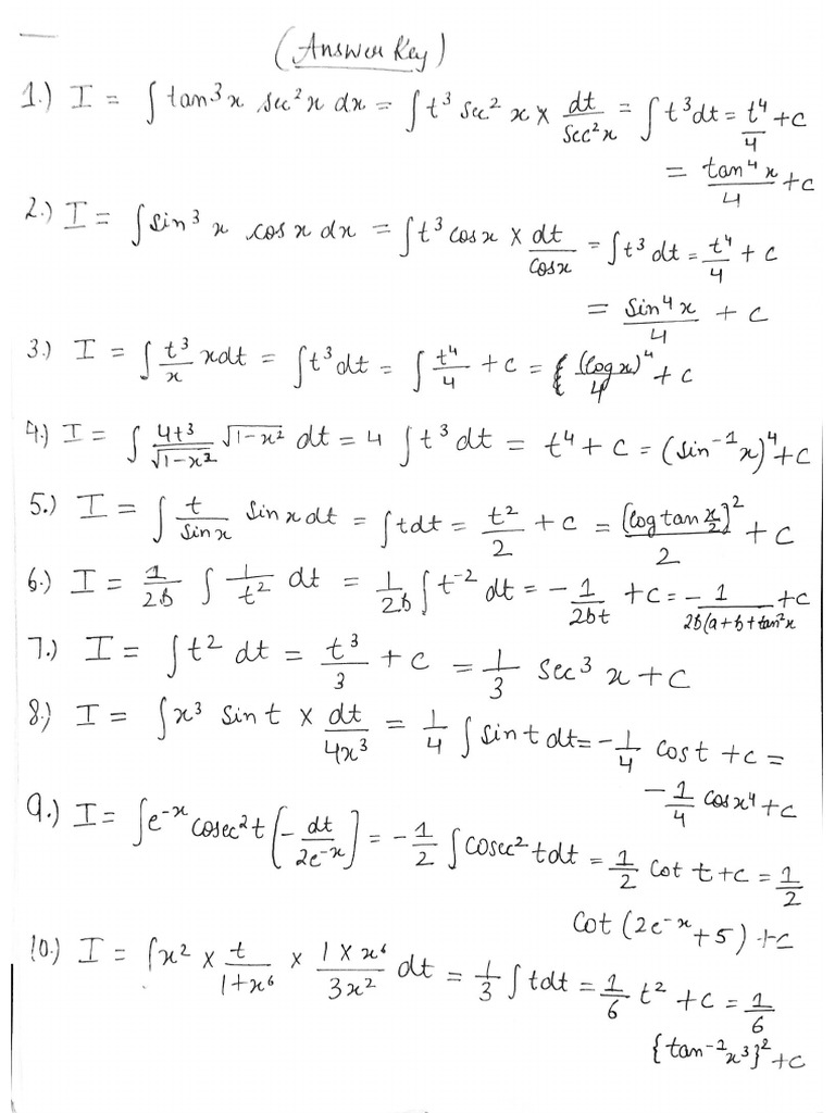 Answer Key 24-07-24 | PDF
