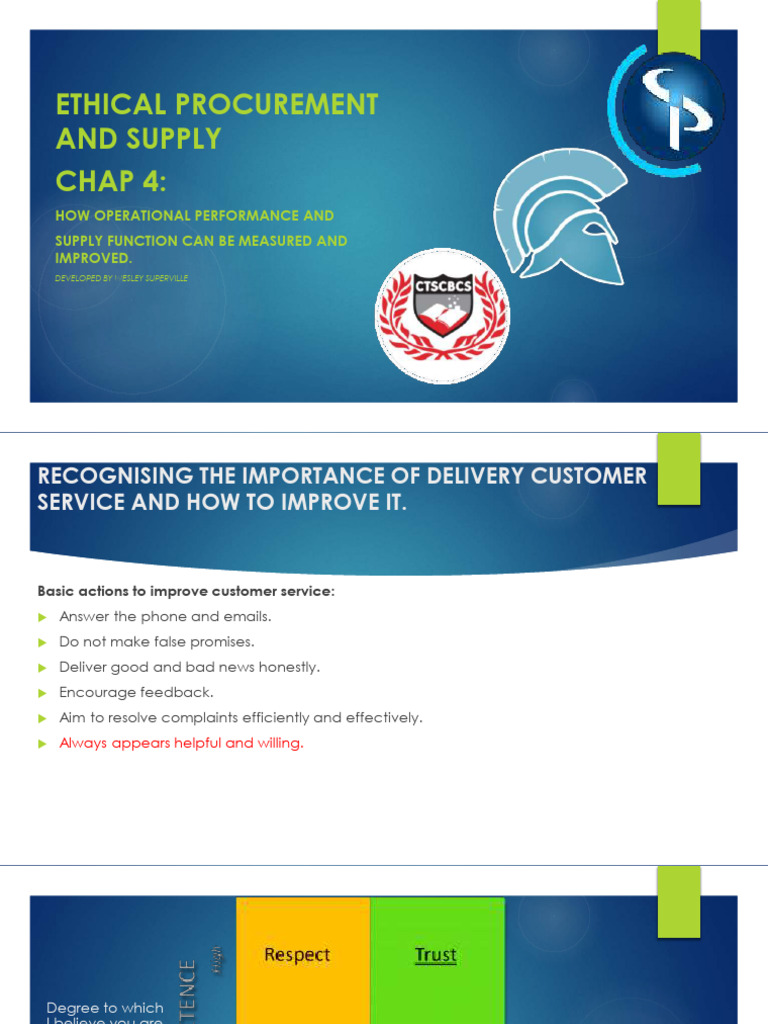 Ethical Procurement and Supply - Chap 4 | PDF