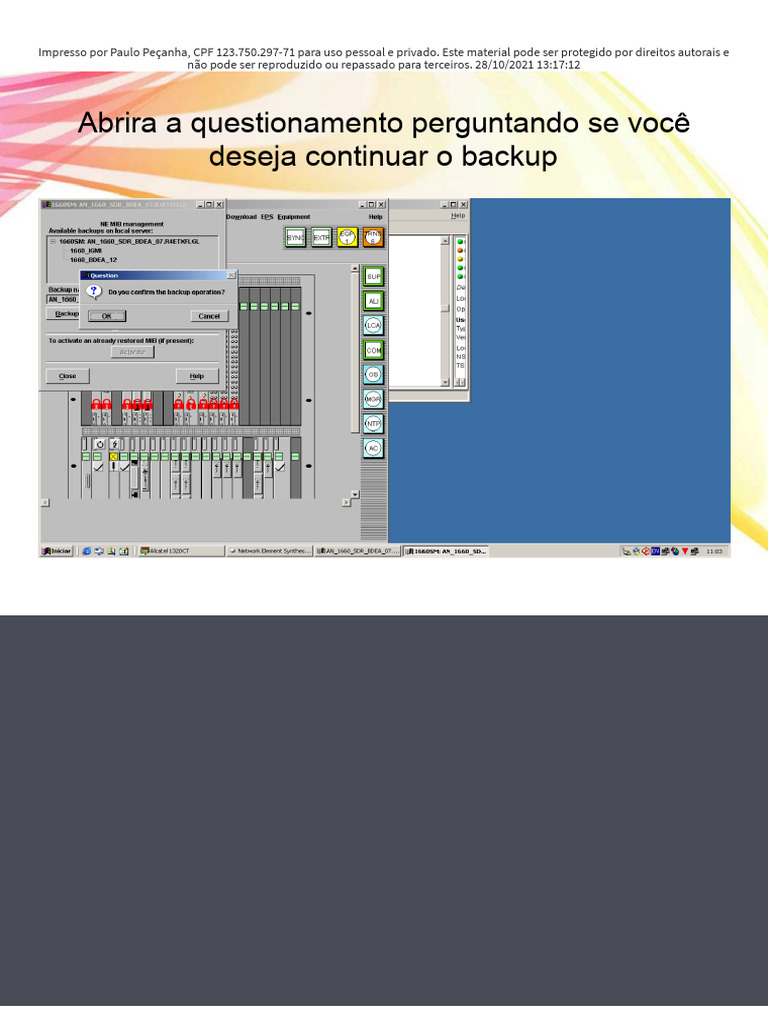 Treinamento-Sdh-Alcatel - 50-59 | PDF