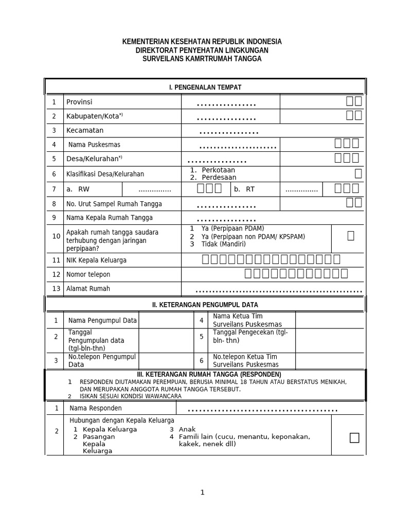 Form Ikl Skamrt | PDF