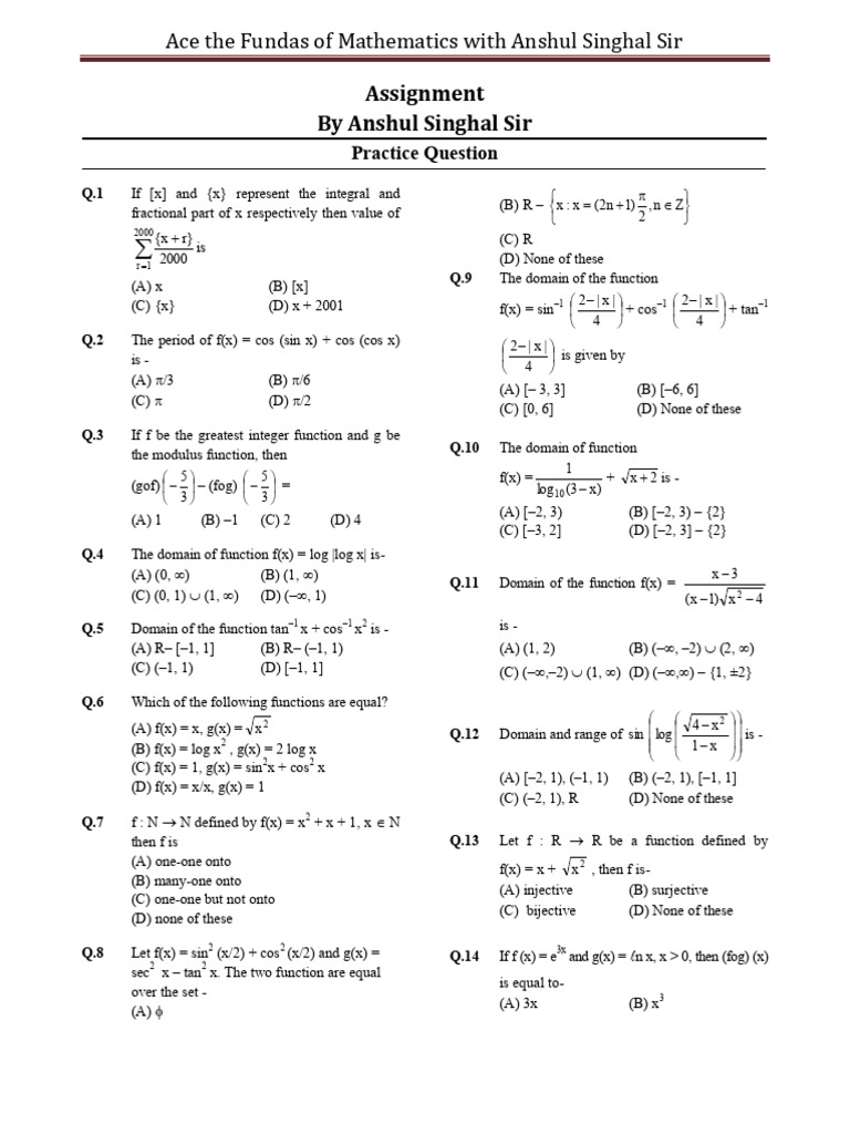 Function Enhancement Assignment 2 | PDF