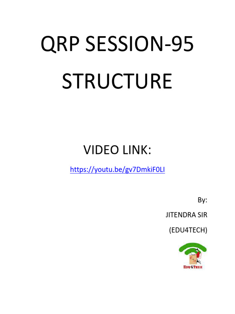 QRP - Test-10 | PDF