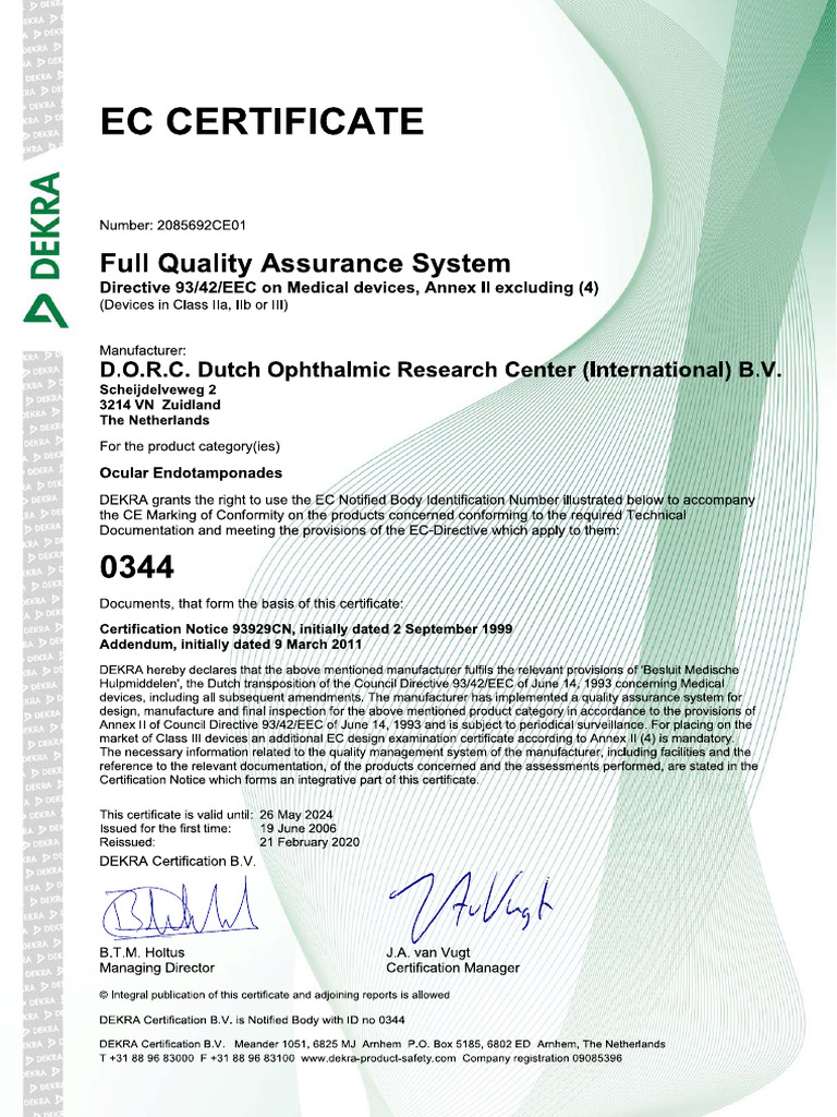 Certificado CE | PDF