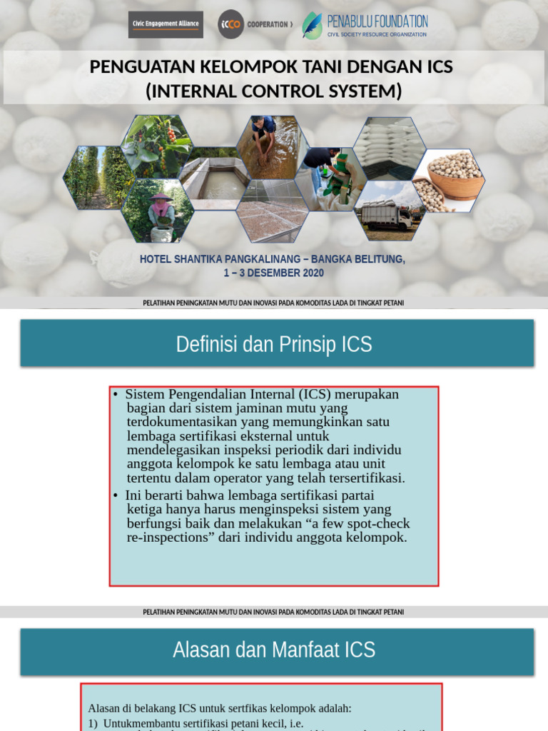 BimtekLada Bangka 01122020 PNBL ICS | PDF