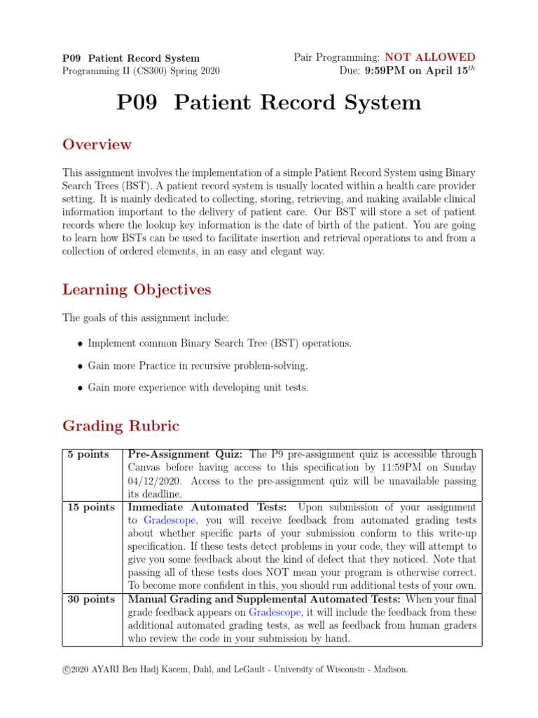 P09 Specification | PDF