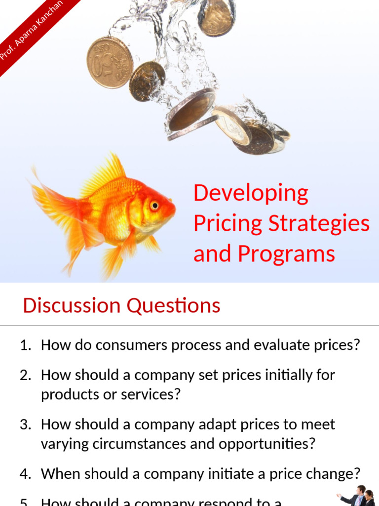 Lecture 9 - Developing Pricing Strategies | PDF