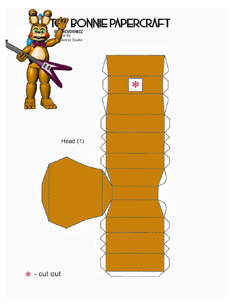 Toy Springbonnie Papercraft | PDF