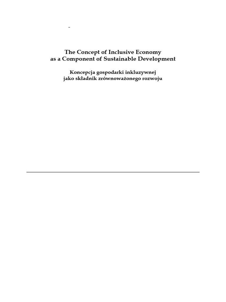 Macro Inclusive Growth N SDG Connection 08-16-2024 | PDF