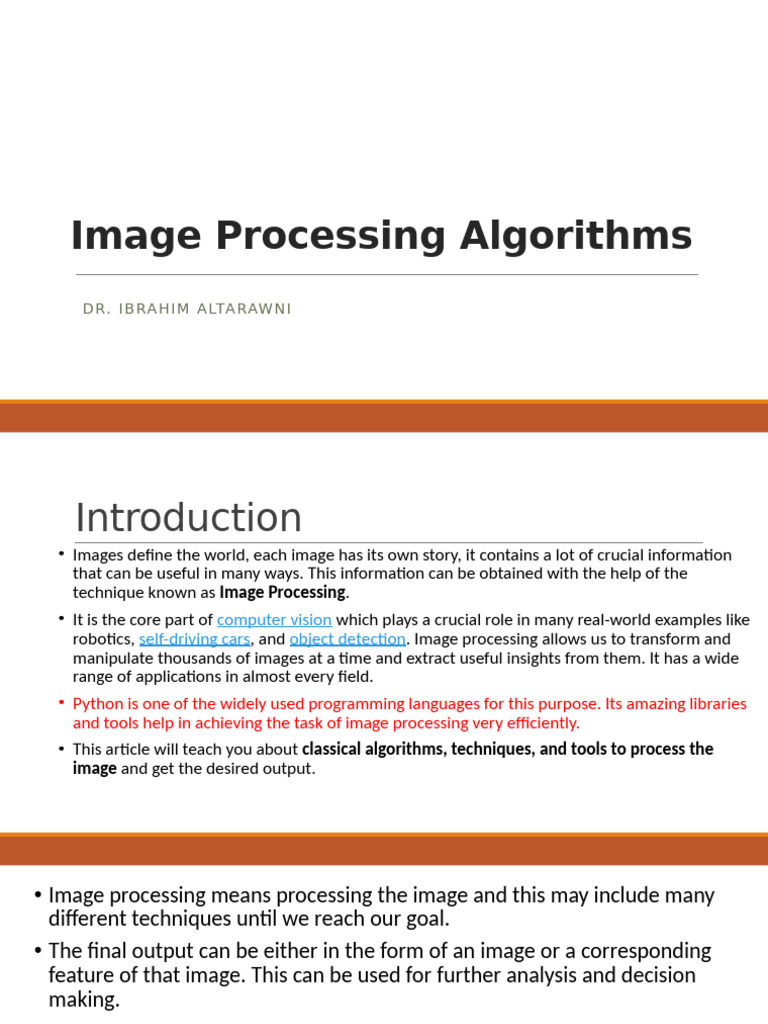 Morphological Image Processing | PDF