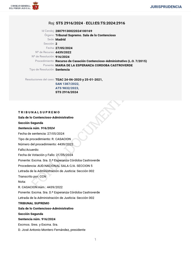 STS 2916 2024 | PDF
