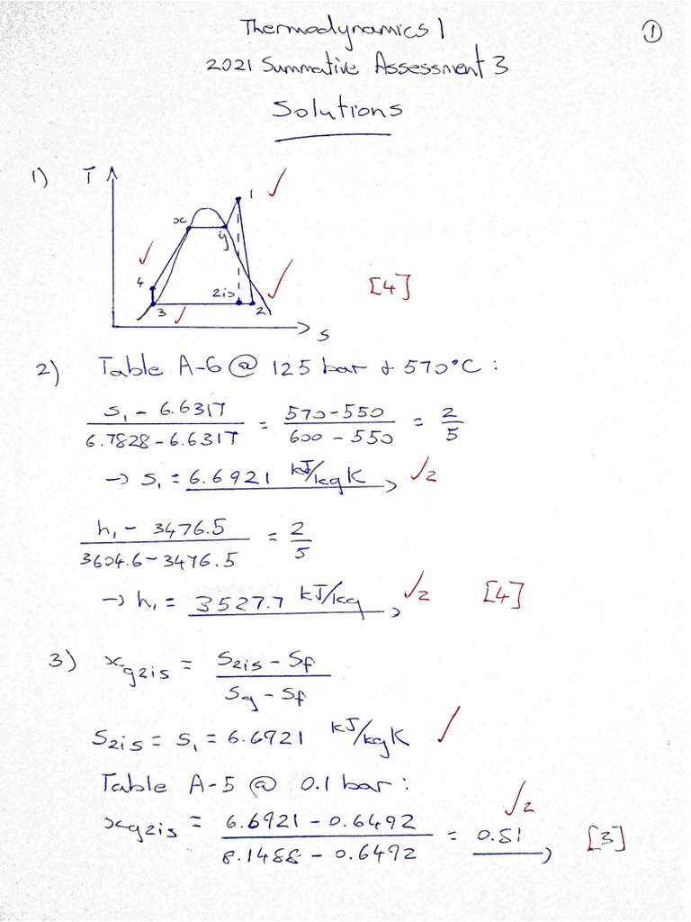 2021 - T1 - SA3 - Solutions | PDF