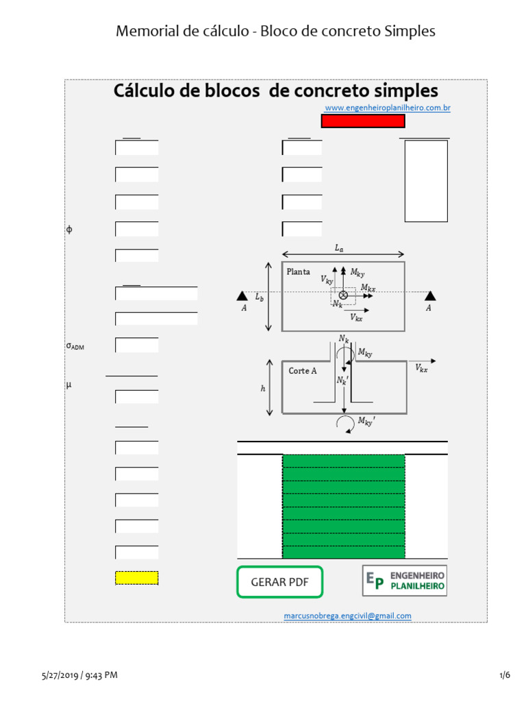Blocos de Concreto Simples V1 EP | PDF Blocos de Concreto Simples V1 EP | PDF
