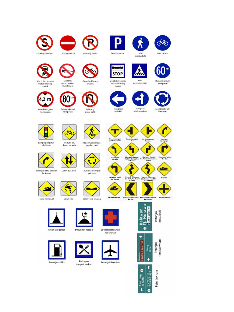Print Rambu Rambu | PDF
