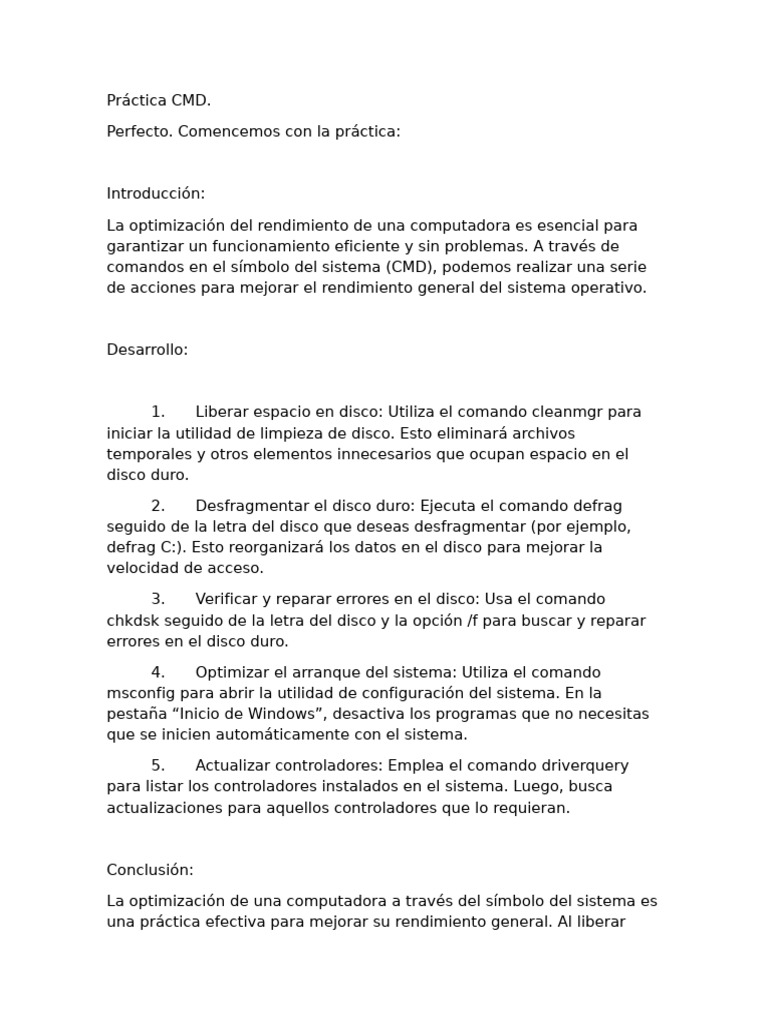 Practica CMD | PDF