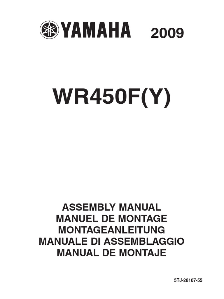 WR450F 2009 | PDF