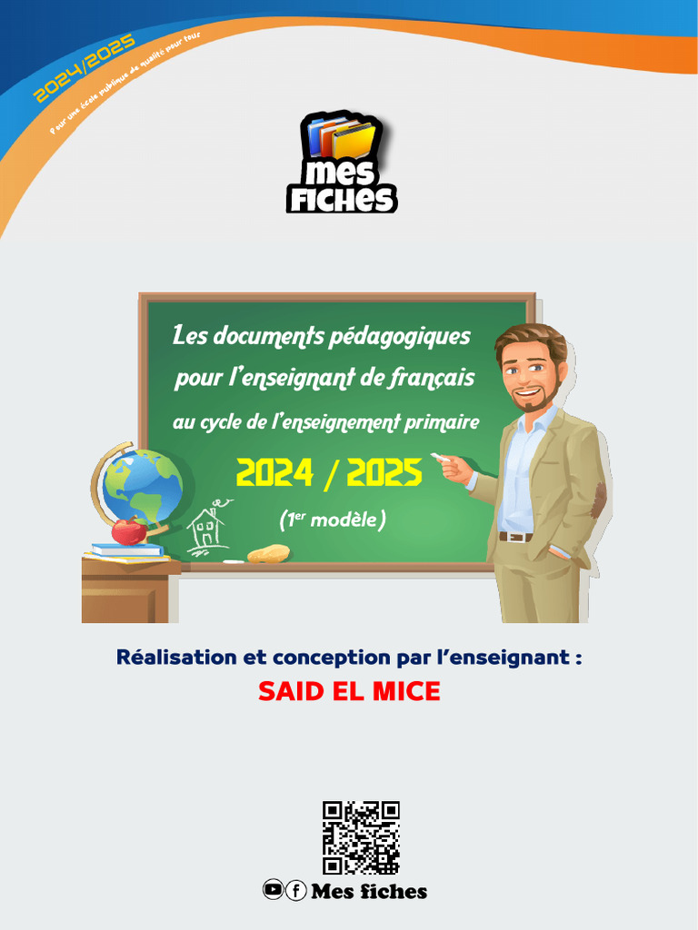Les Documents Pédagogiques Pour L'enseignant de Français Au Cycle de L ...