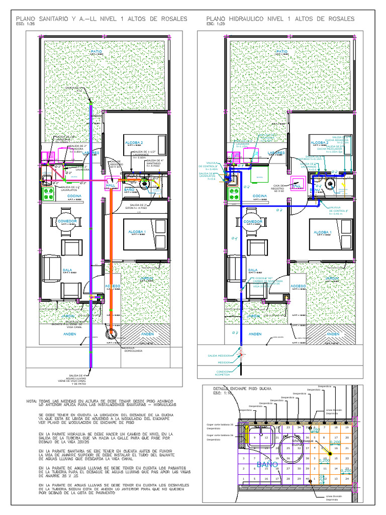 Planos Insta Hs-All Casa Tipo 2 Altos de Rosales 02112023 | PDF