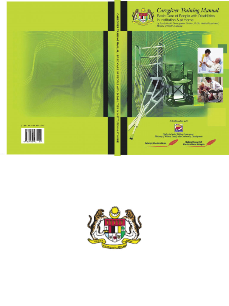 1 Caregiver Training Manual - Basic Care of People With Disabilities in ...