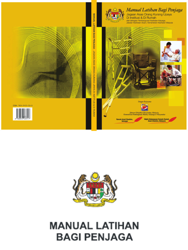 2 Manual Latihan Bagi Penjaga Jagaan Asas Orang Kurang Upaya Di ...