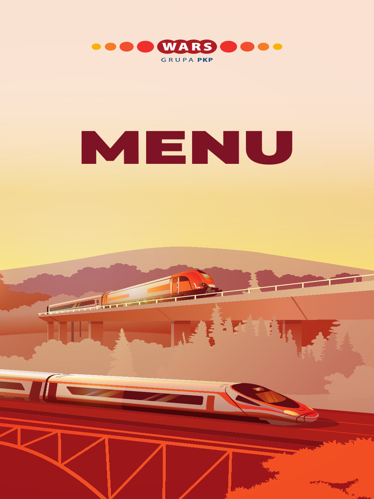 Menu WARS W Pociagach Express InterCity Premium Express InterCity Oraz ...