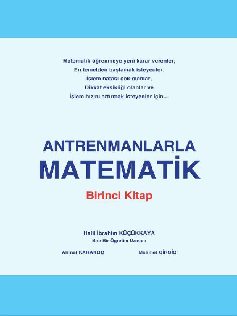 2023 Antrenmanlarla Matematik Tyt Ayt 1 Kitap PDF Indir 6682 | PDF