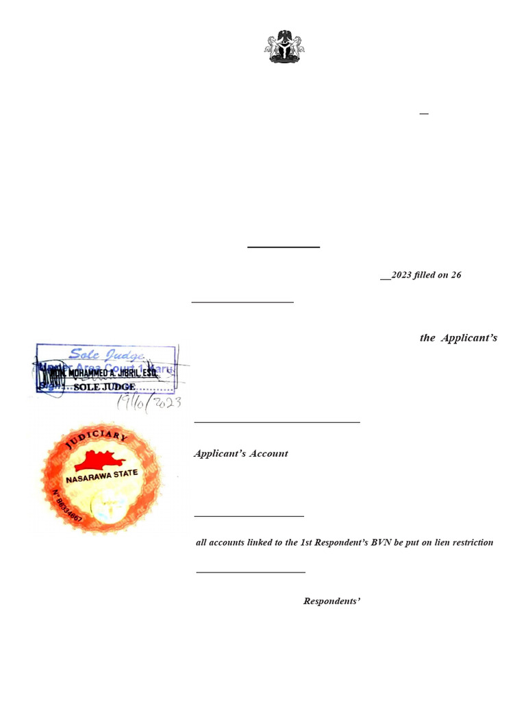 Court Order | PDF